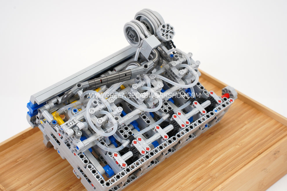 Complete Kit - MK3 Inline 6 Cylinder Turbo Lego Pneumatic Engine - 2JZ ...