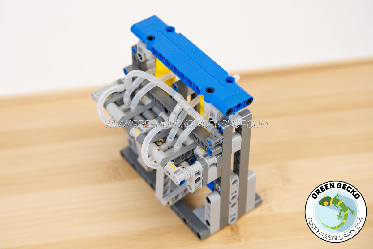 Complete Kit - Straight Twin Lego Pneumatic Engine - Switchless 2500RP ...