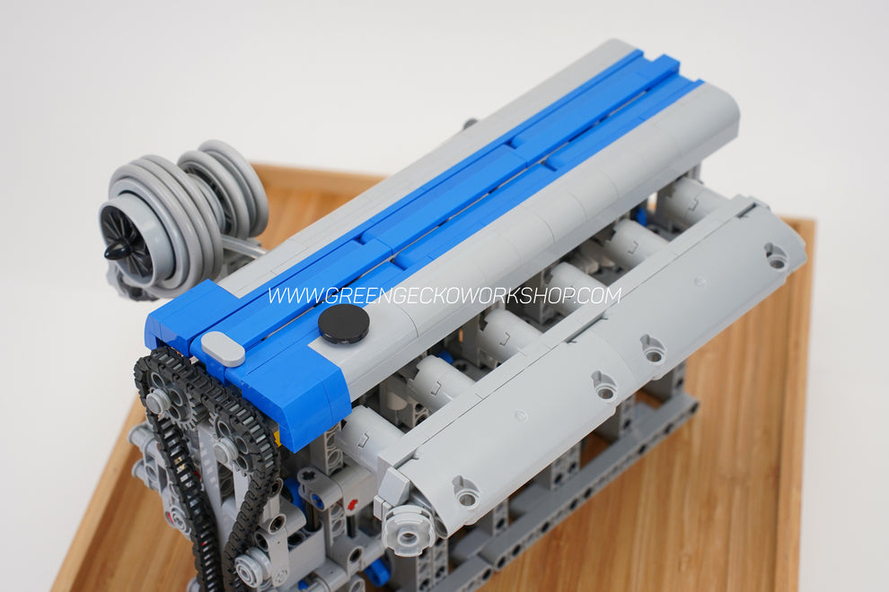 Complete Kit - MK3 Inline 6 Cylinder Turbo Lego Pneumatic Engine - 2JZ ...