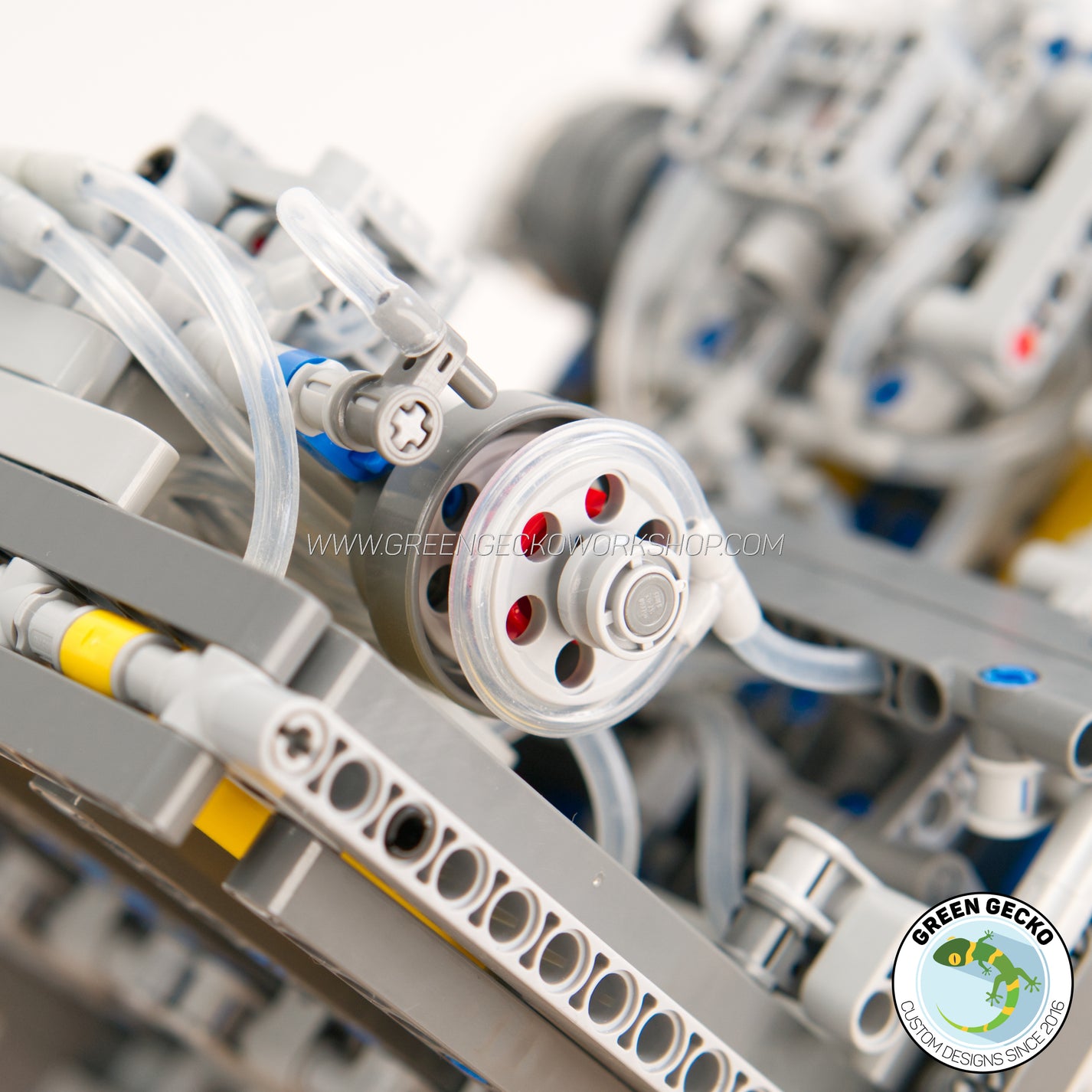 Pro Instructions - MK3 V8 Lego Pneumatic Engine - Twin Turbo Switchles ...