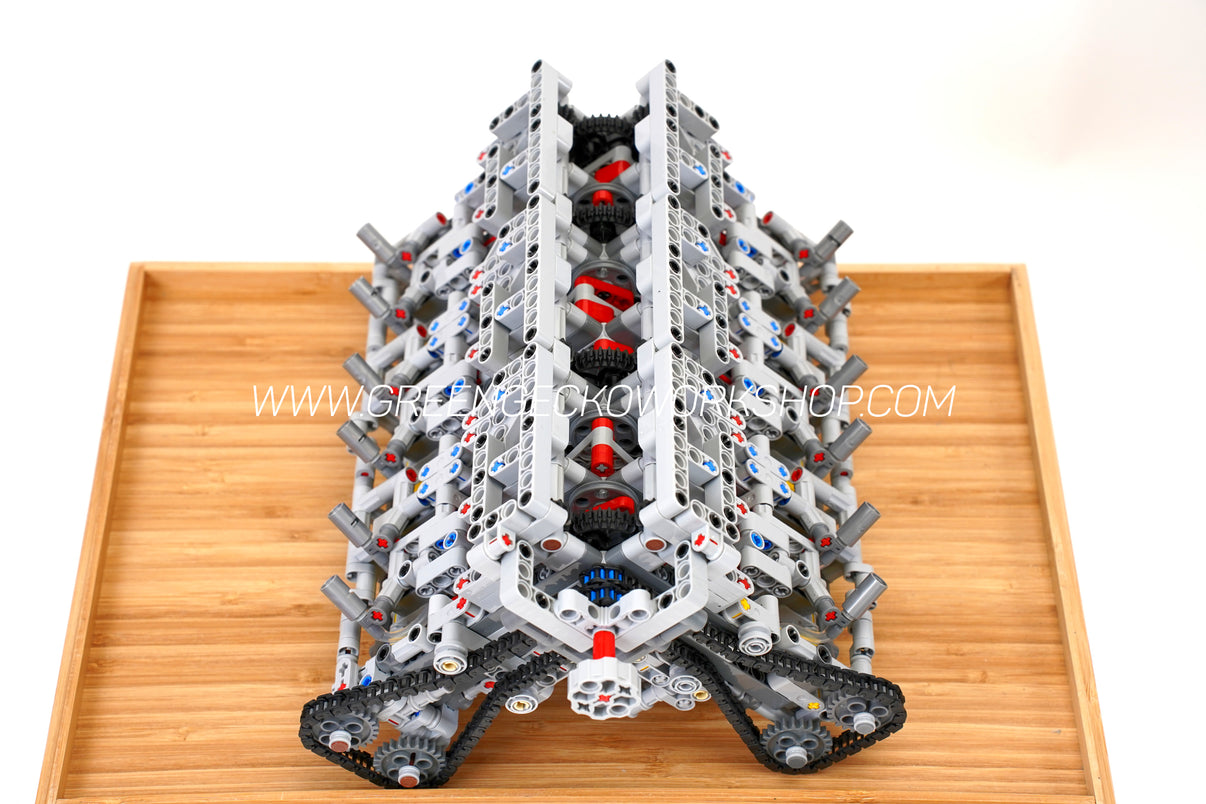 Complete Kit - V12 Lego Pneumatic Engine - F140 Edition - Switchless 2 ...