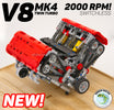 Complete Kit - MK4 V8 Twin Turbo Lego Pneumatic Engine - Switchless 20 ...