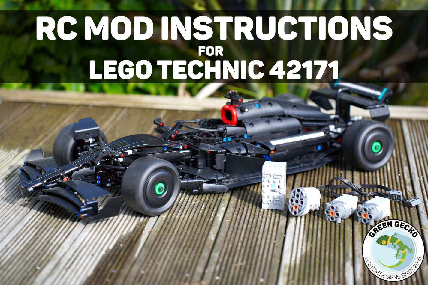 RC MOD Instructions for LEGO TECHNIC 42171 – Green Gecko Workshop