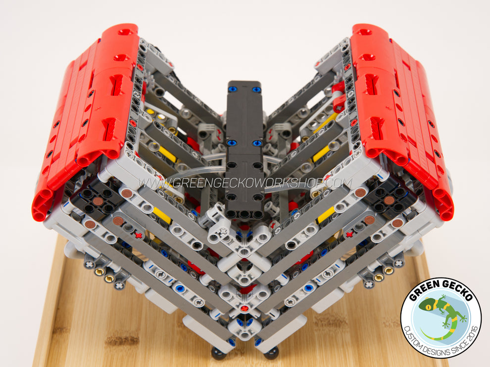 Complete Kit - MK4 V8 Twin Turbo Lego Pneumatic Engine - Switchless 20 ...