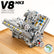Complete Kit - MK3 V8 Lego Pneumatic Engine - Twin Turbo Switchless ...