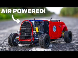 Complete Kit - Inline 4 Cylinder Turbo Lego Pneumatic Engine - Switchl ...