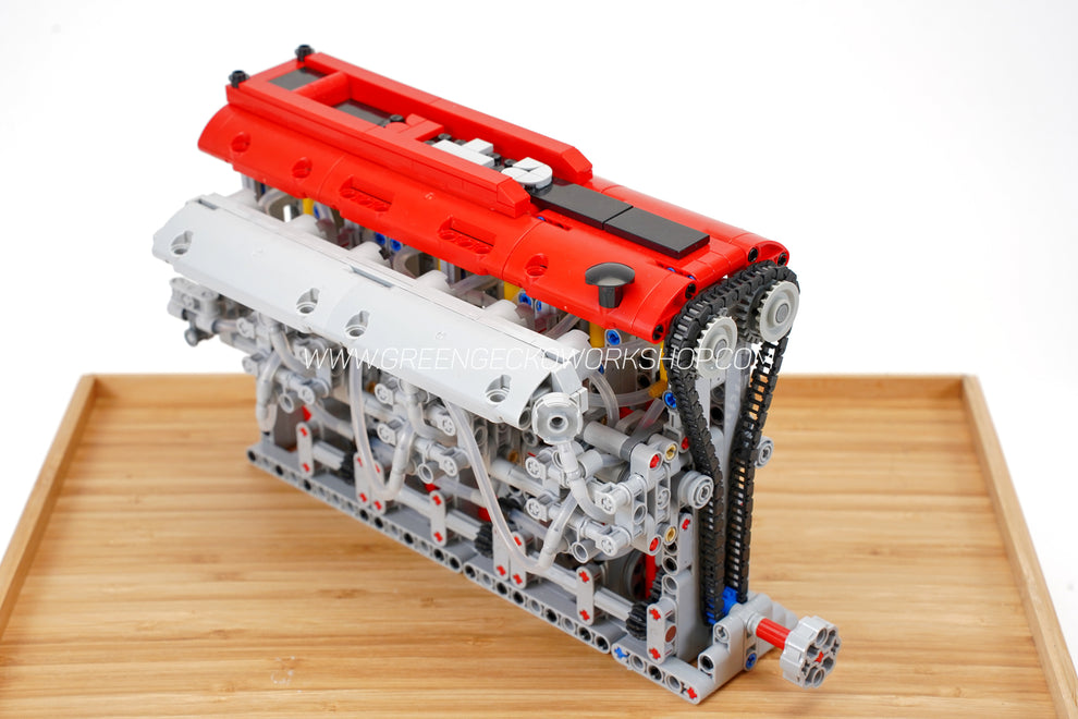 Complete Kit - MK3 Inline 6 Cylinder Twin Turbo Lego Pneumatic Engine ...