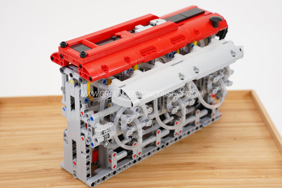 Complete Kit - MK3 Inline 6 Cylinder Twin Turbo Lego Pneumatic Engine ...