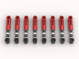 Lego Technic Shock Absorber 6.5L Hard Spring Pack – Green Gecko Workshop