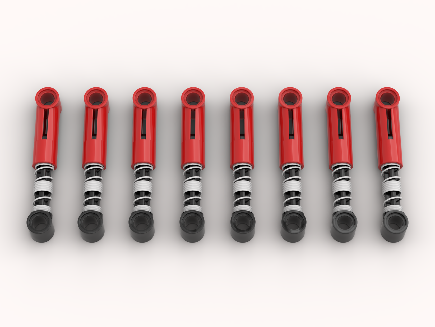 Lego Technic Shock Absorber 6.5L Hard Spring Pack – Green Gecko Workshop