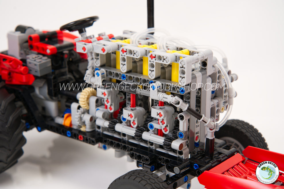 Complete Kit - MF35 Lego Pneumatic Engine RC Tractor - i3 2100 RPM 🔥 2 ...