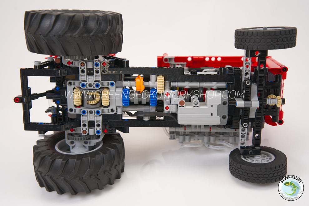 Complete Kit - MF35 Lego Pneumatic Engine RC Tractor - i3 2100 RPM 🔥 2 ...