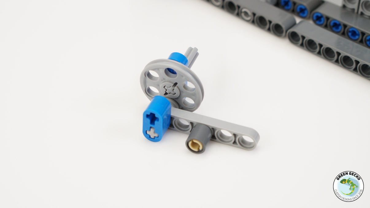 Pro Instructions - MK2 6 Cylinder Lego Pneumatic Engine - Inline 6 - 2 ...