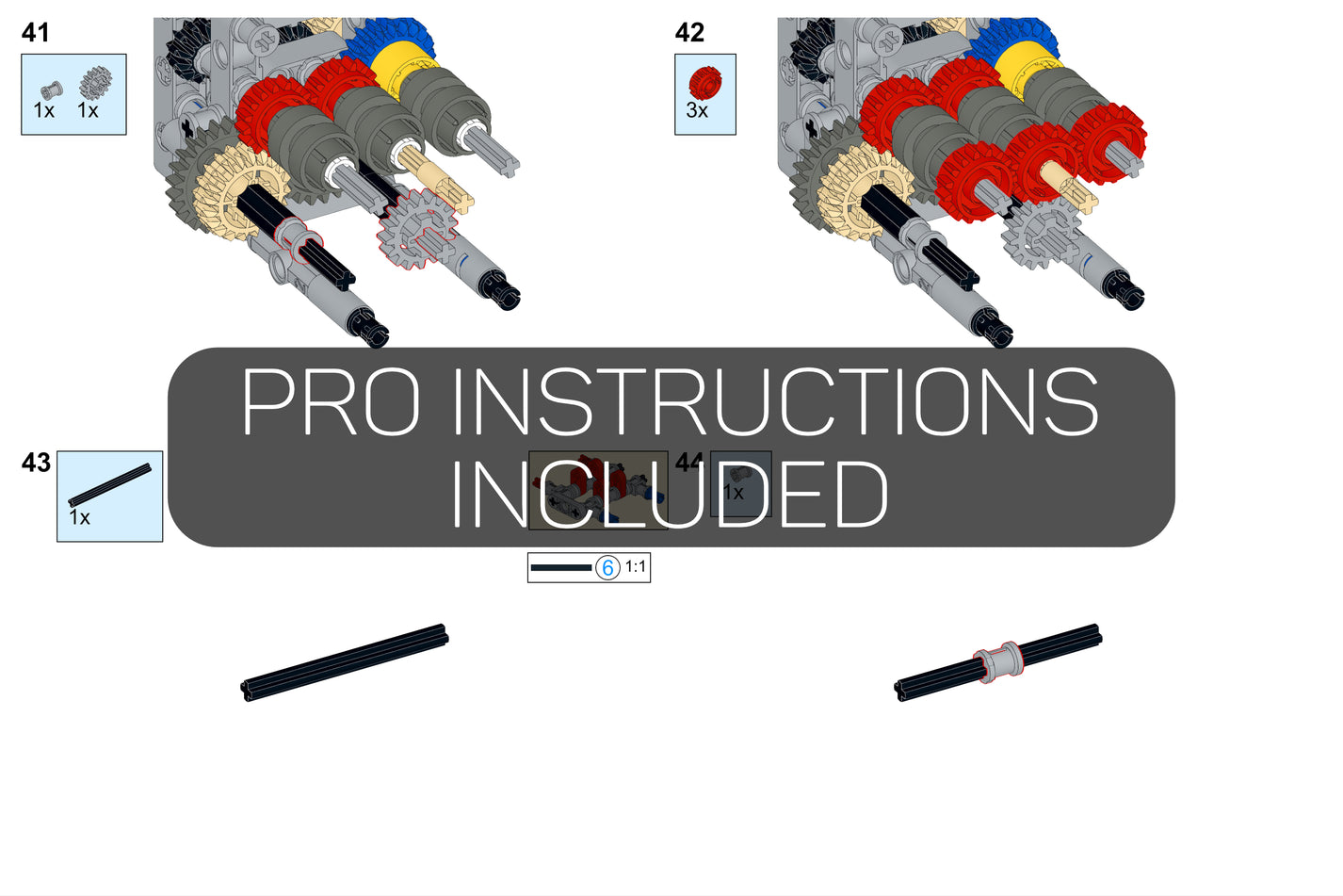 LEGO 5 Speed + Reverse Manual Gearbox 🔥 15% OFF SALE 🔥 – Green Gecko ...